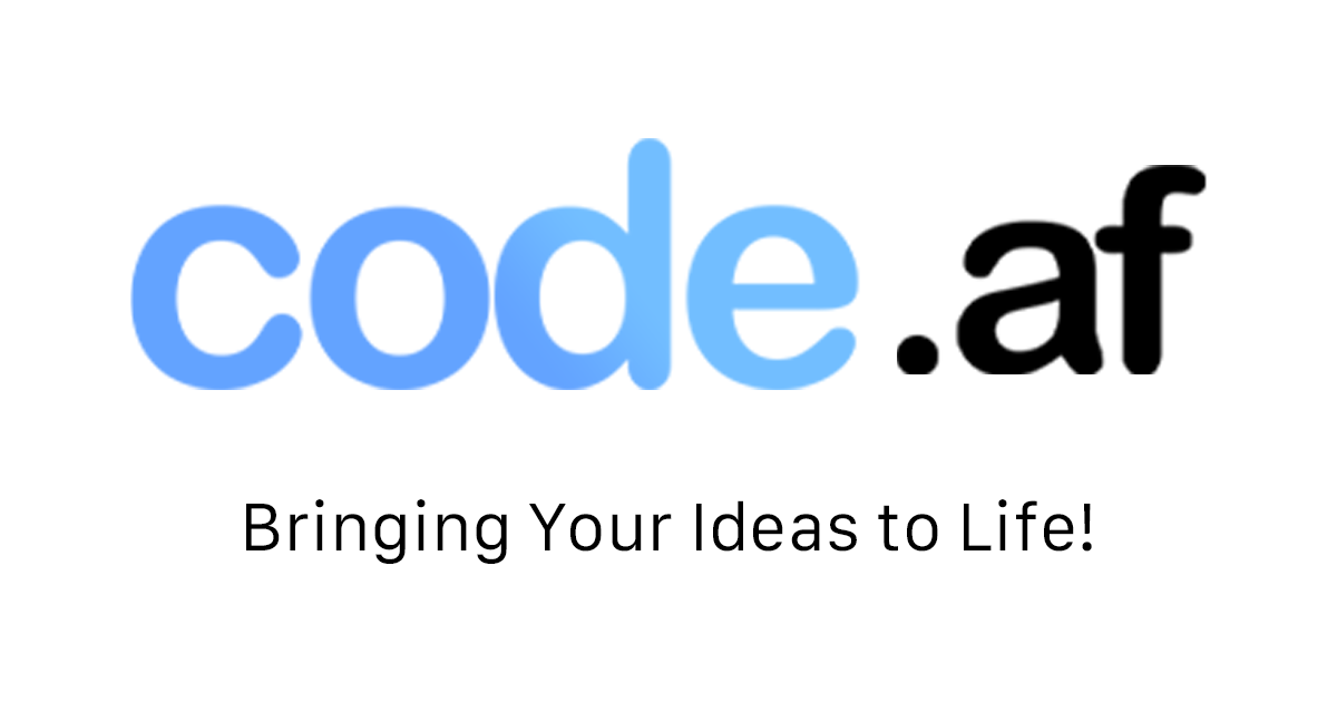 code.af | Web & Mobile App Development Agency